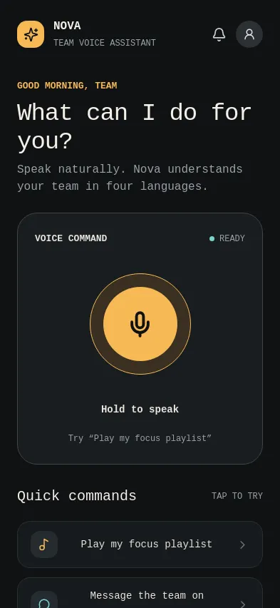 Polyglot Voice Assistant