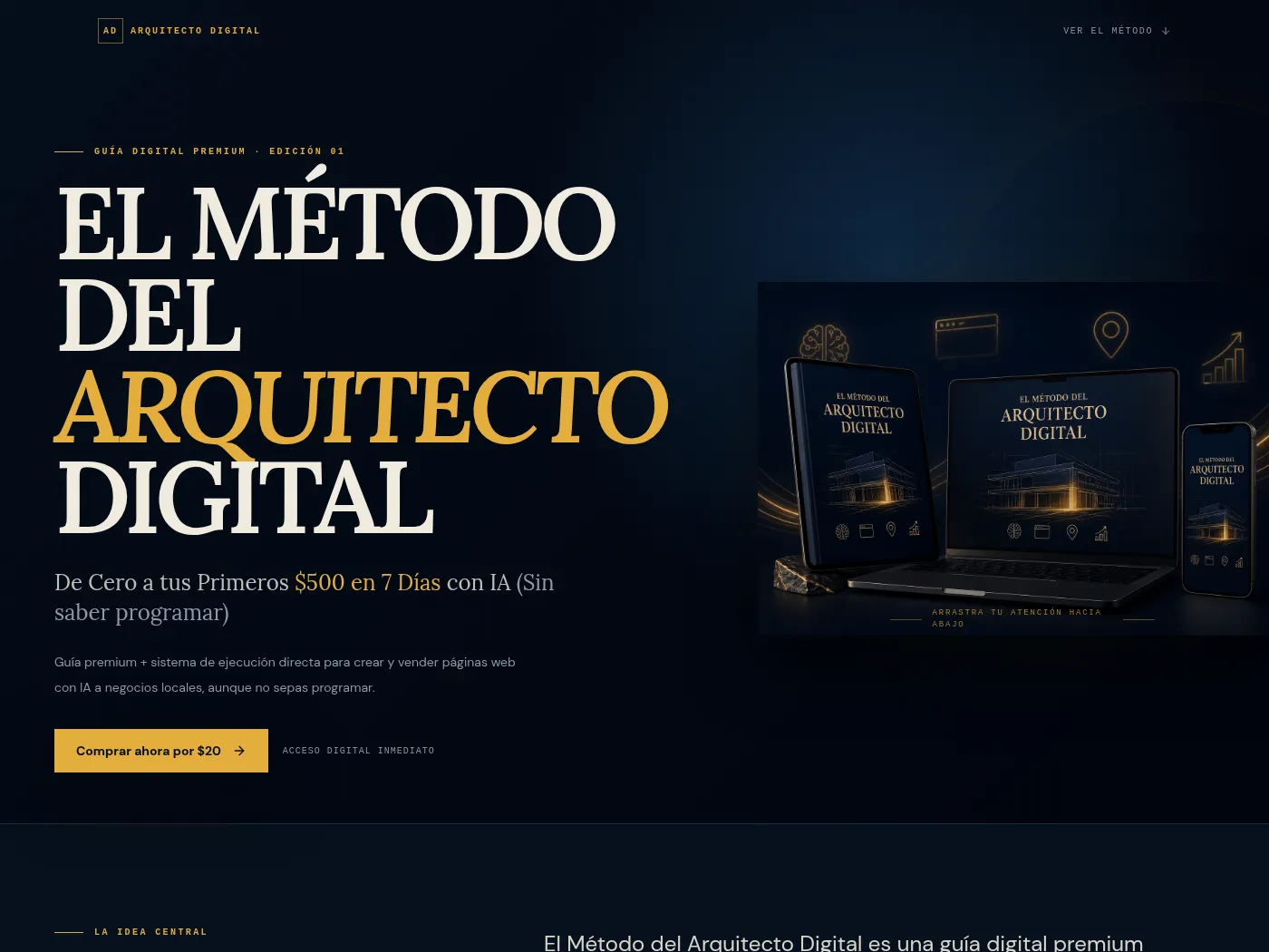 Arquitecto Digital Landing