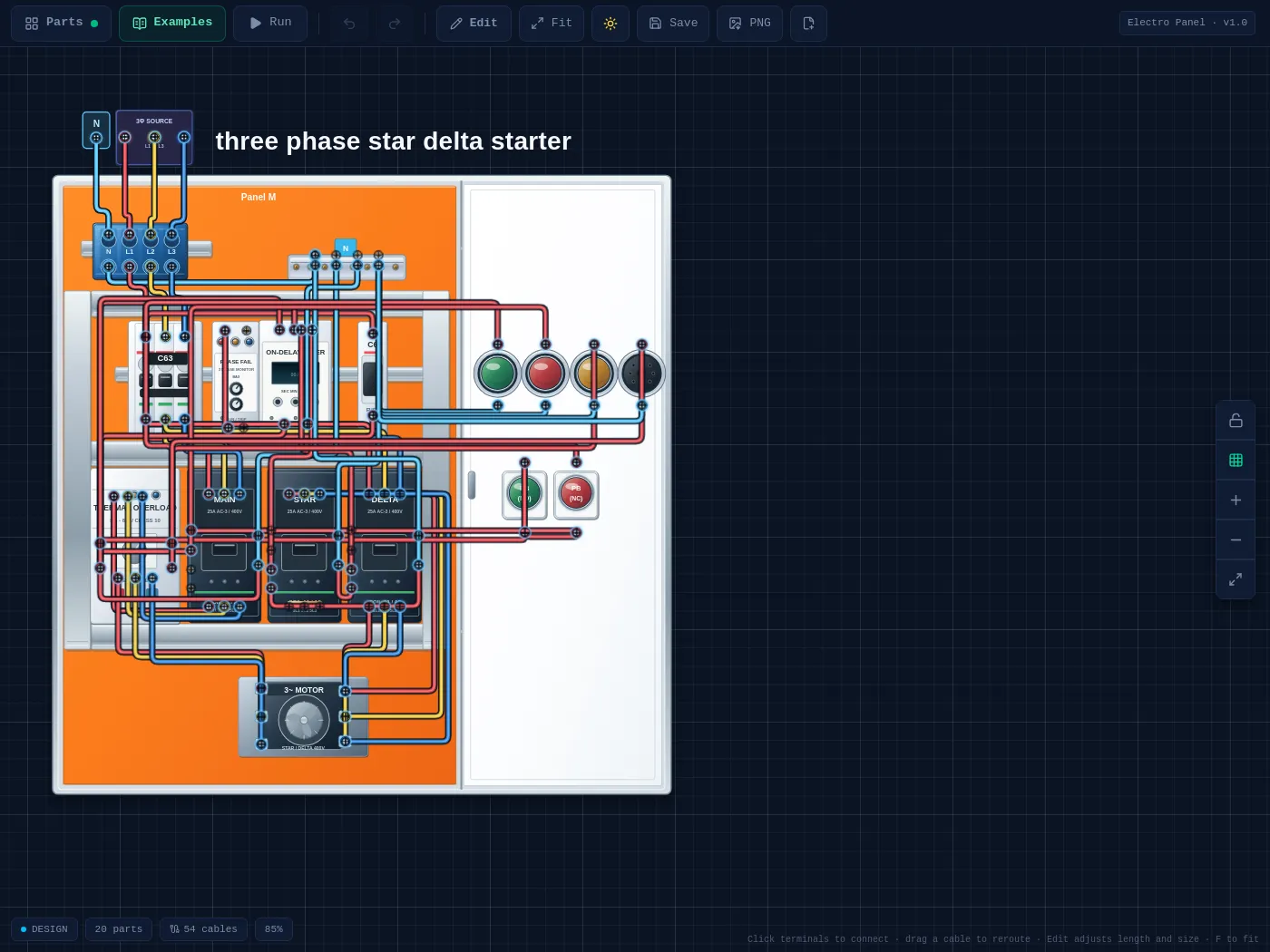 Electro Panel Designer