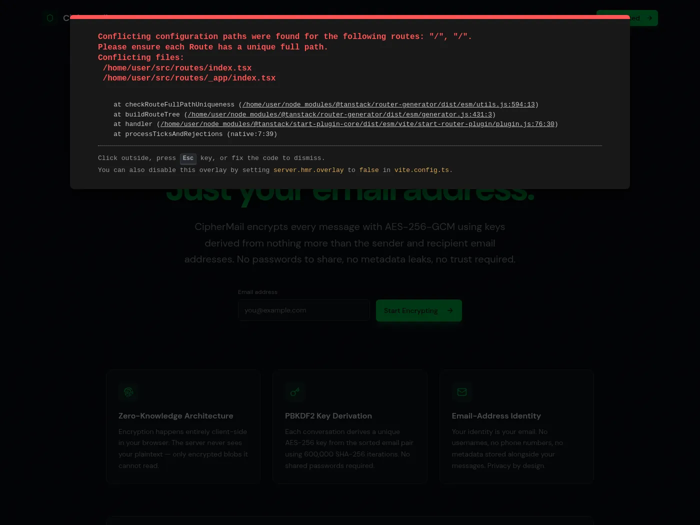 CipherMail Network