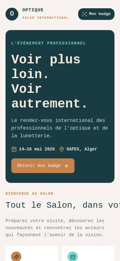 Optique Salon Mobile App