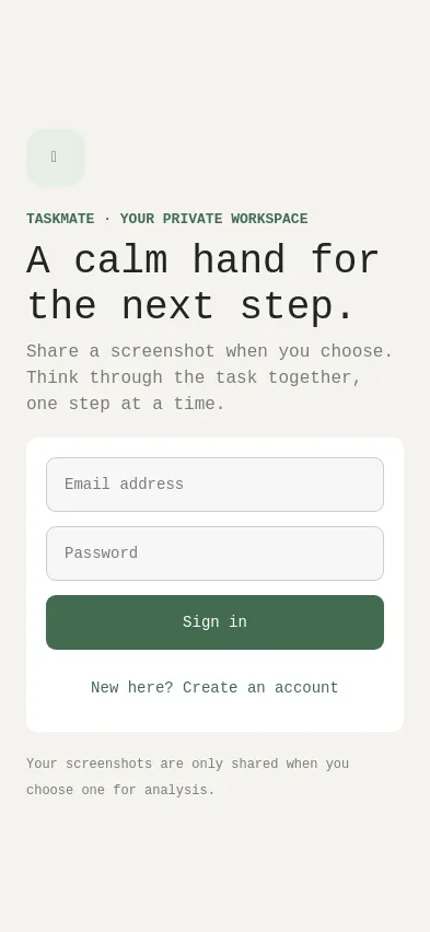 Mobile AI Taskmate