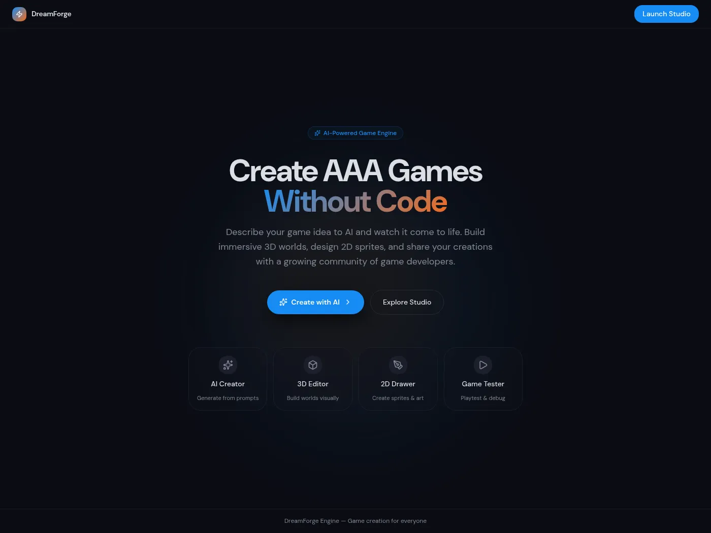 DreamForge Engine