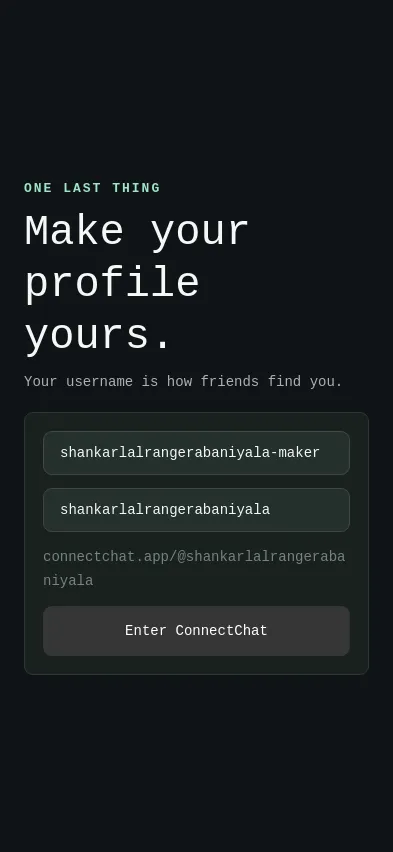 ConnectChat Mobile
