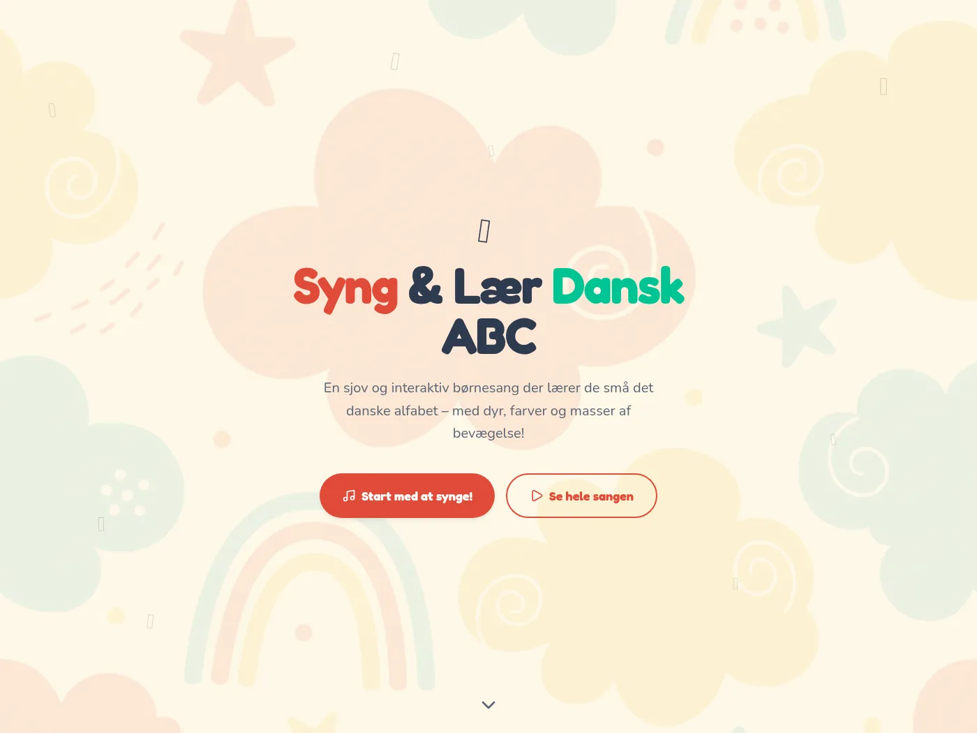 Sing & Learn Danish ABC