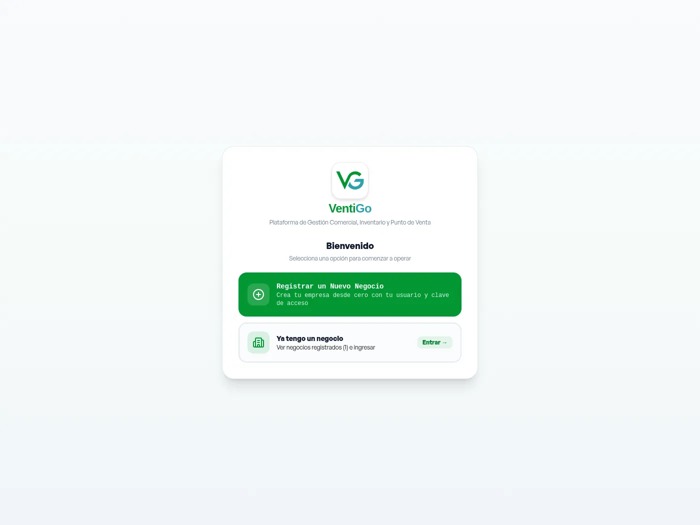 VentiGo POS System