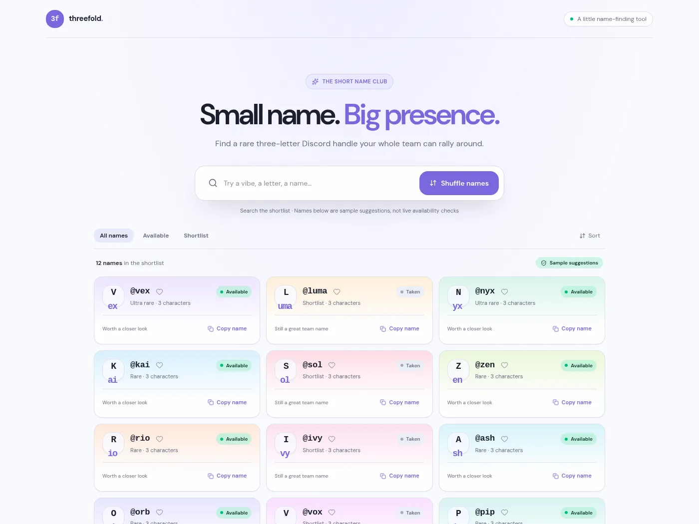 Discord Name Scanner