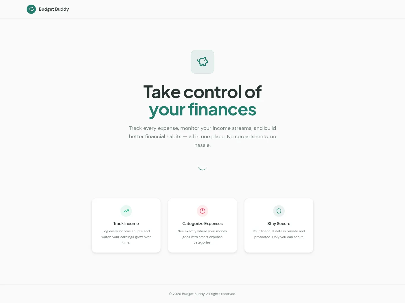 Budget Buddy App