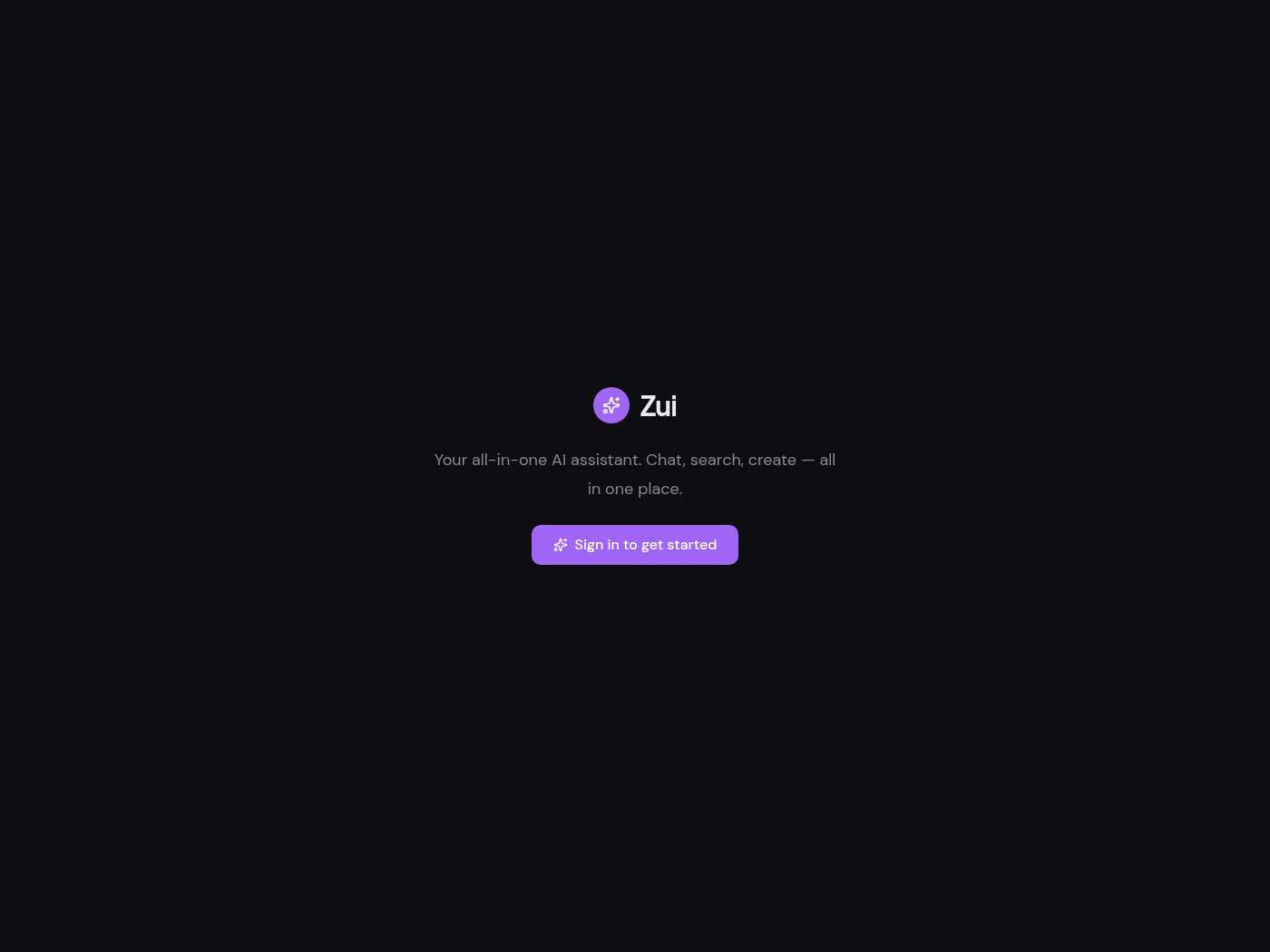 Zui AI App