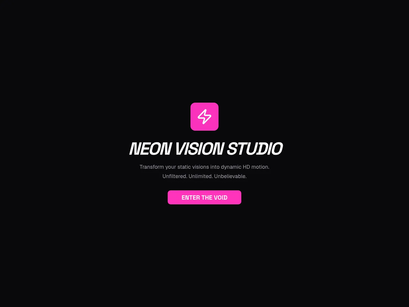 Neon Vision Video Studio