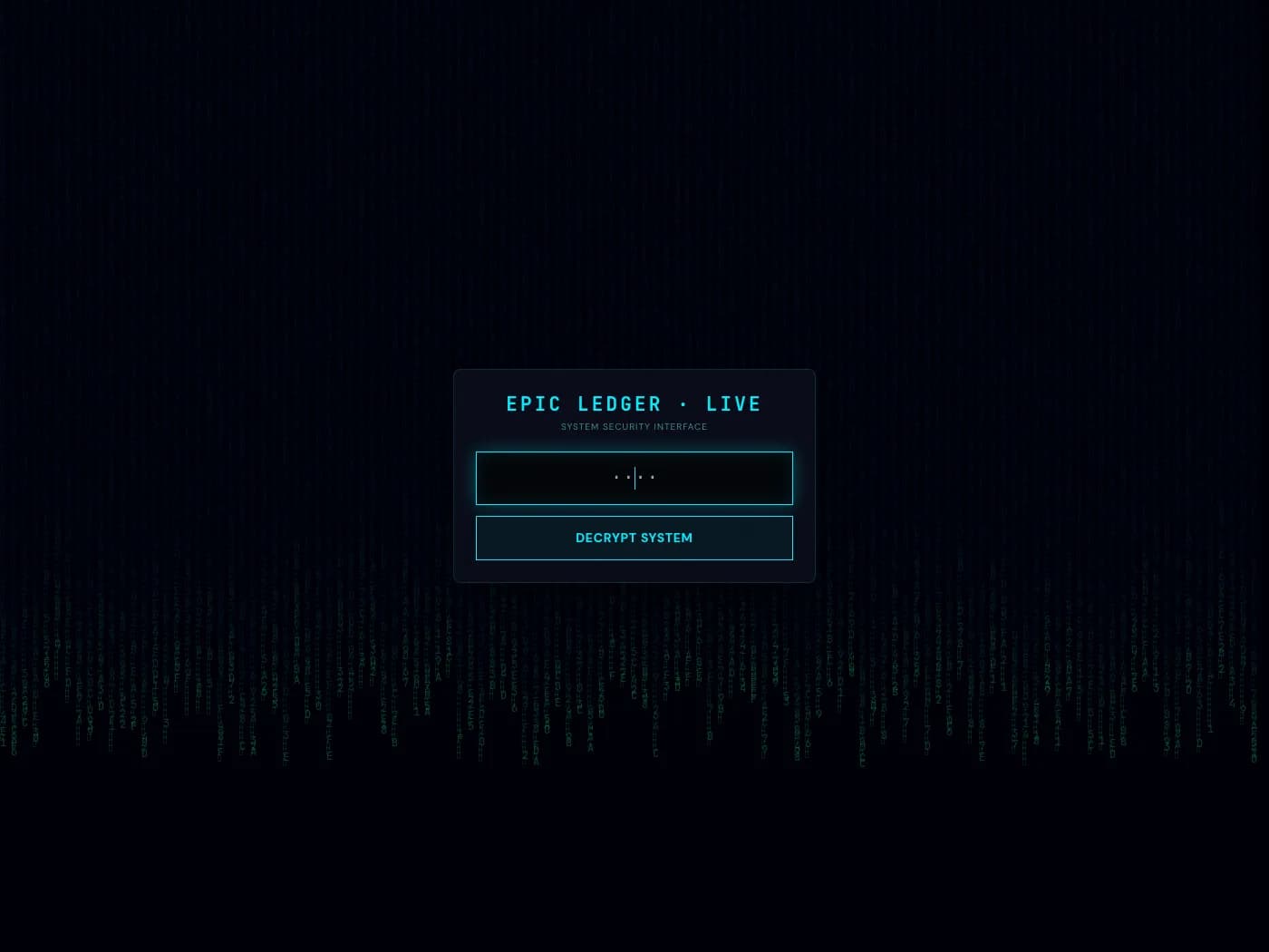 Epic Ledger Live
