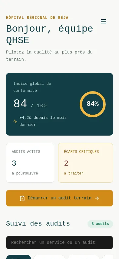 QHSE Mobile Audit Suite