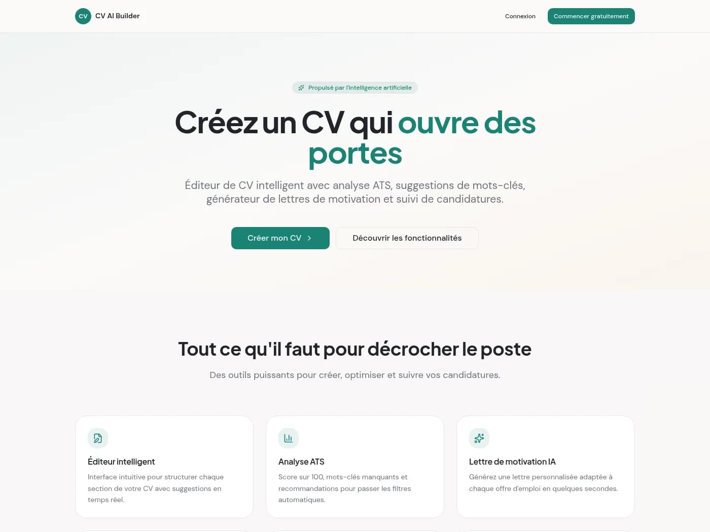 CV AI Builder