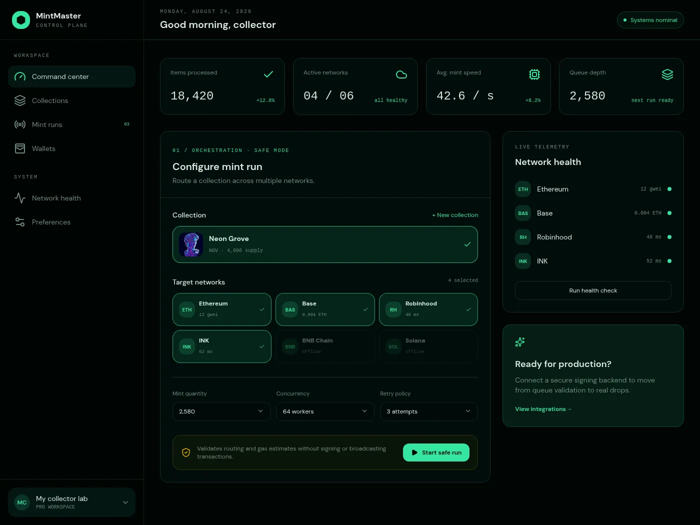 MintMaster Bot