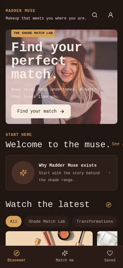 Madder Muse Mobile Hub