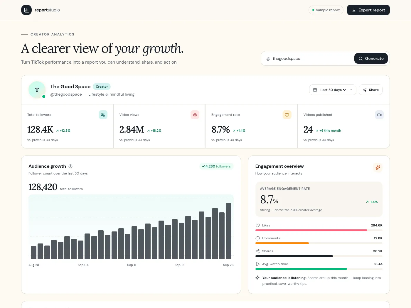 TikTok Report Toolkit