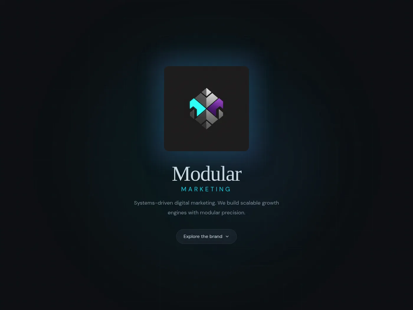 Modular Marketing Logo