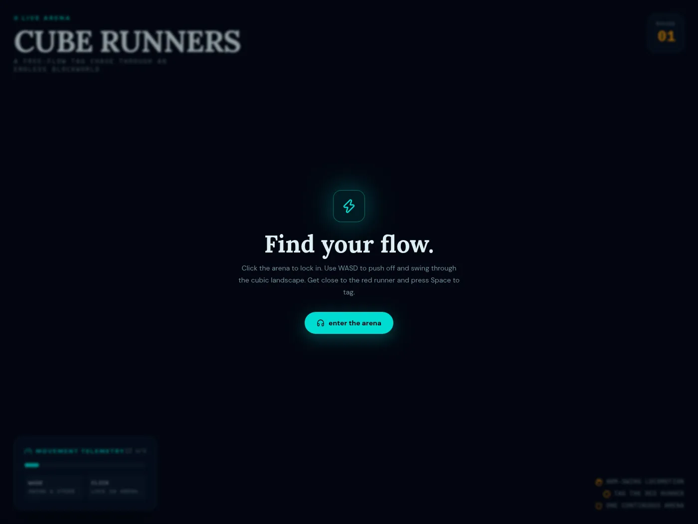 Cube Runners Tag