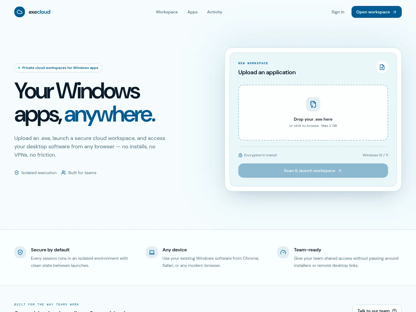 ExeCloud Platform