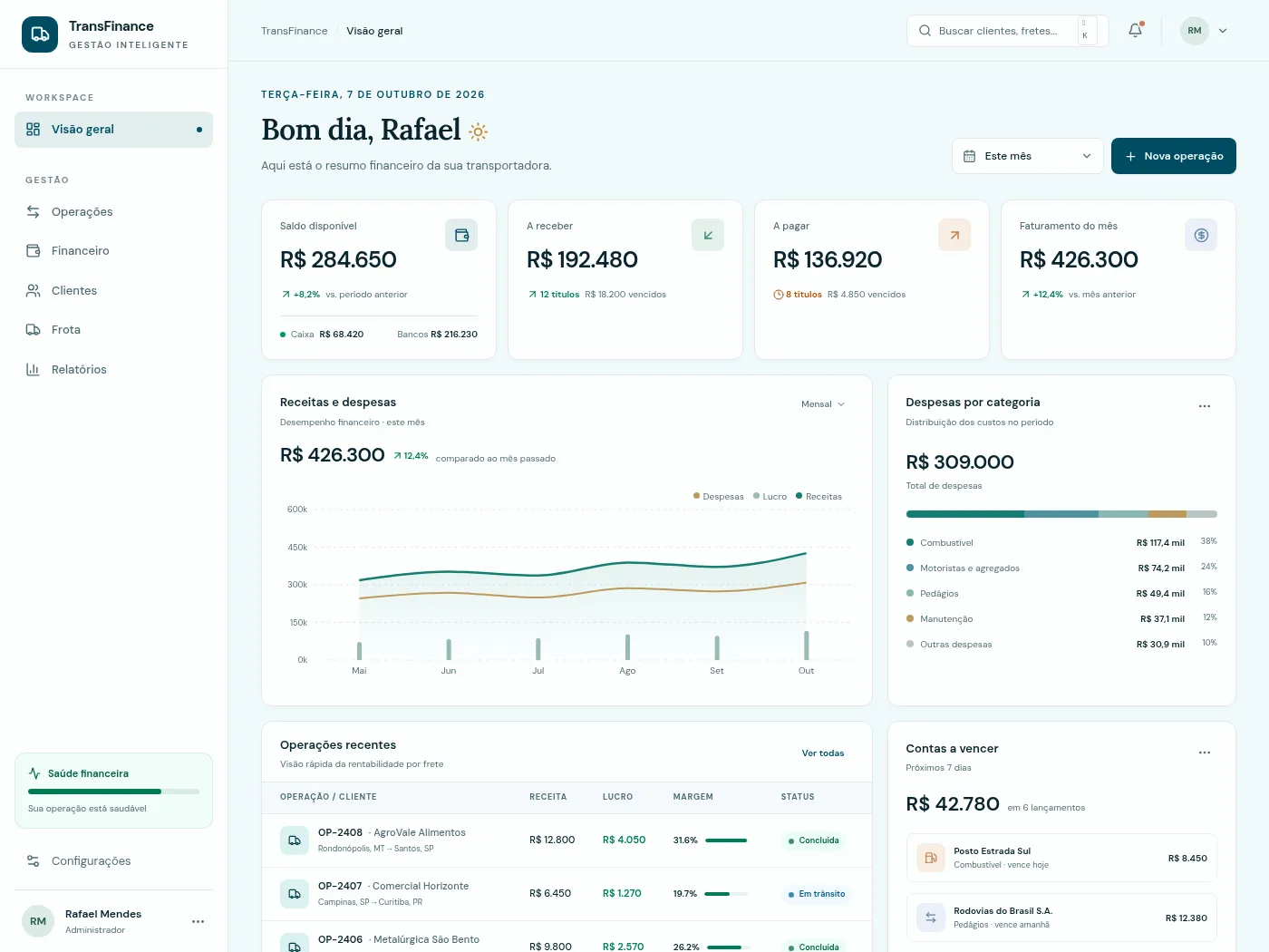 TransFinance ERP