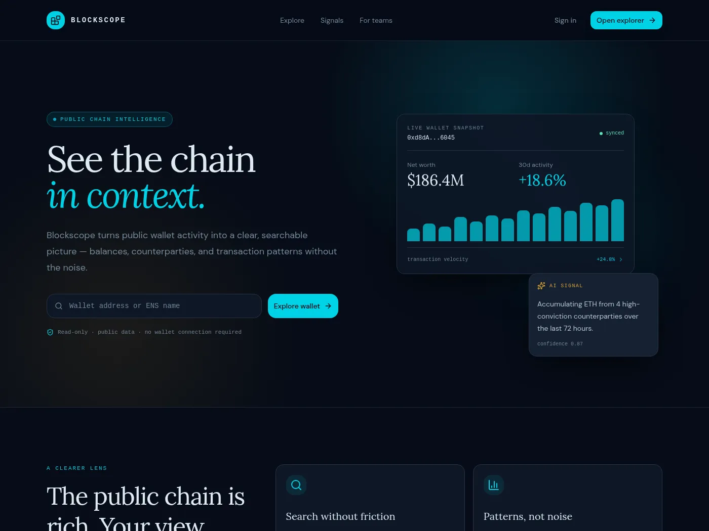 Crypto Wallet Explorer