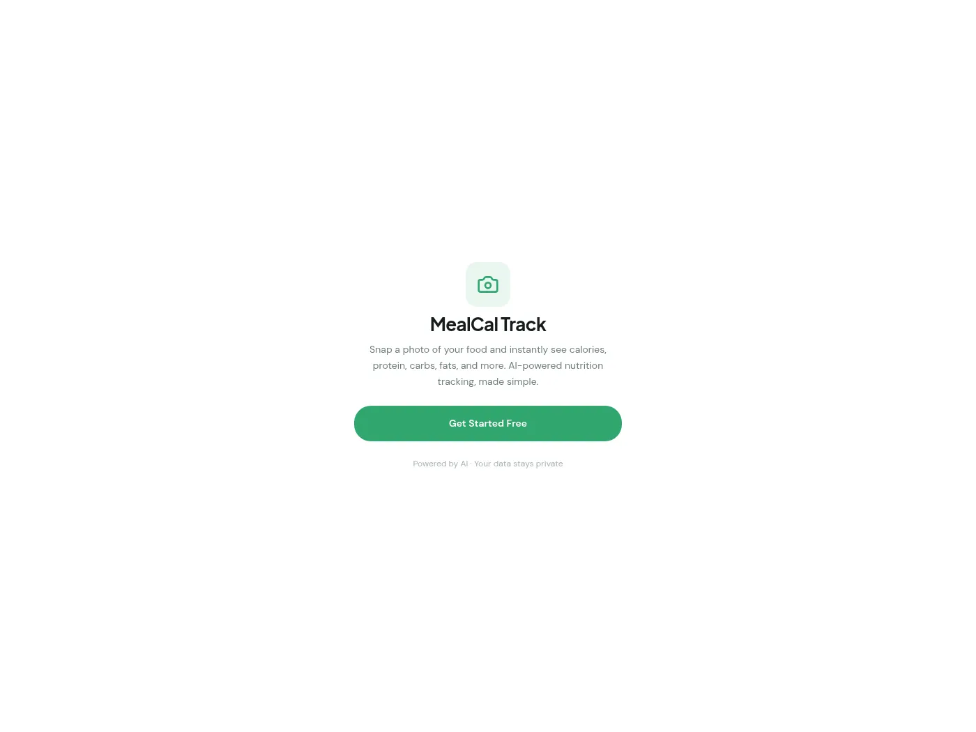 MealCal Track