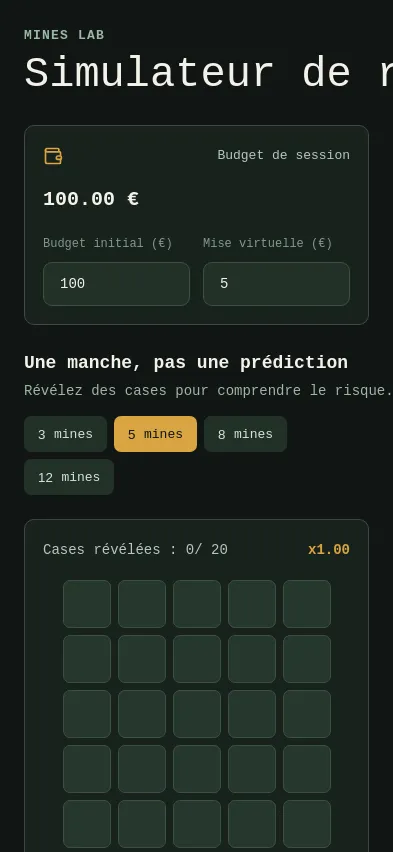 Mine Predictor Mobile