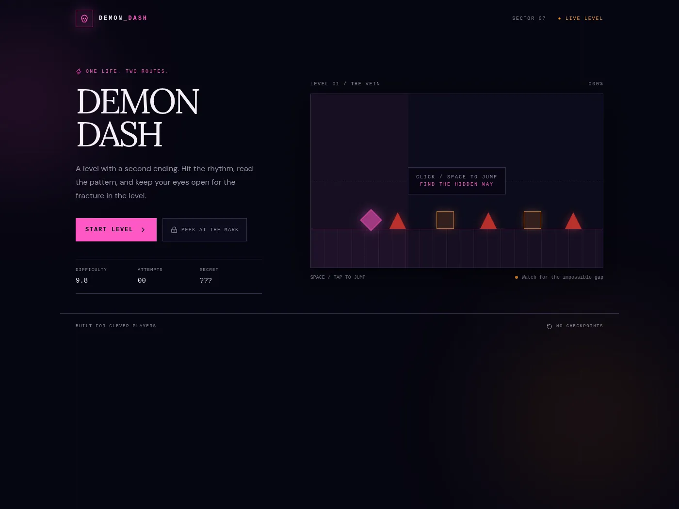 Demon Dash Secrets