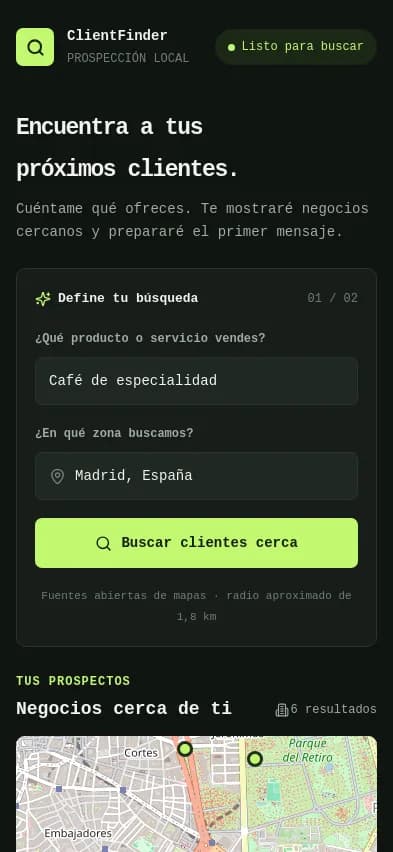 ClientFinder Mobile