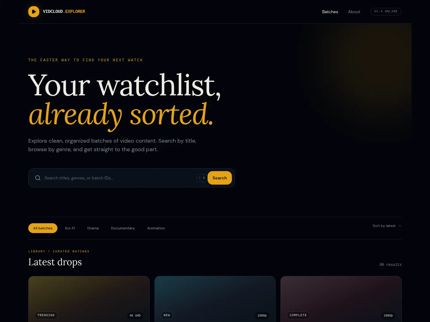 VidCloud Explorer