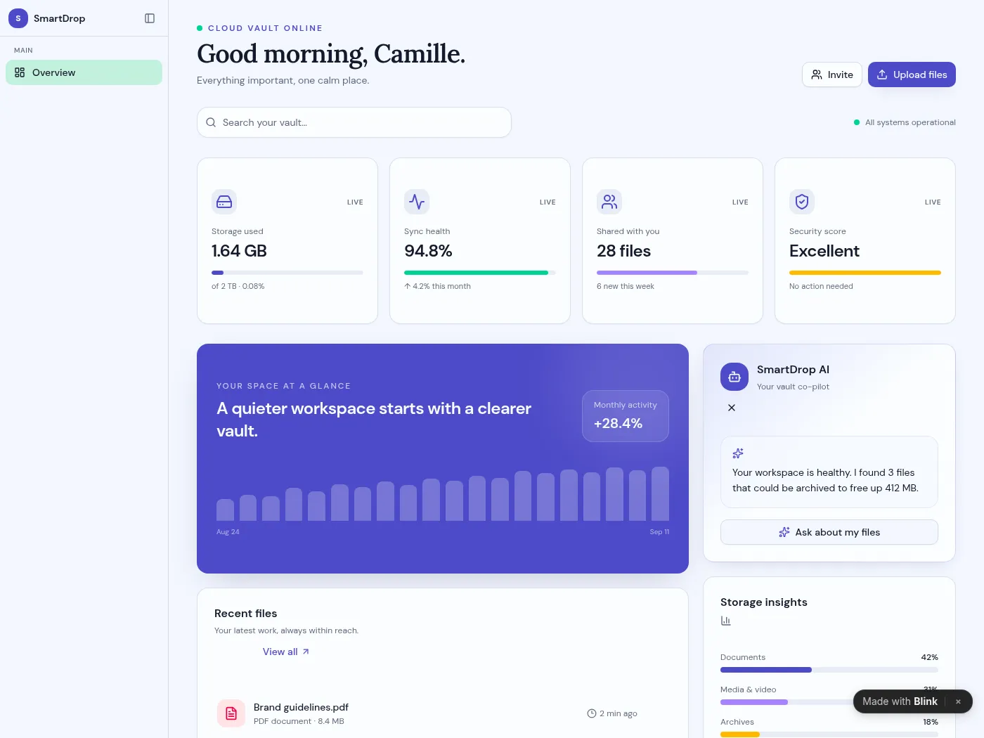 SmartDrop Cloud Vault