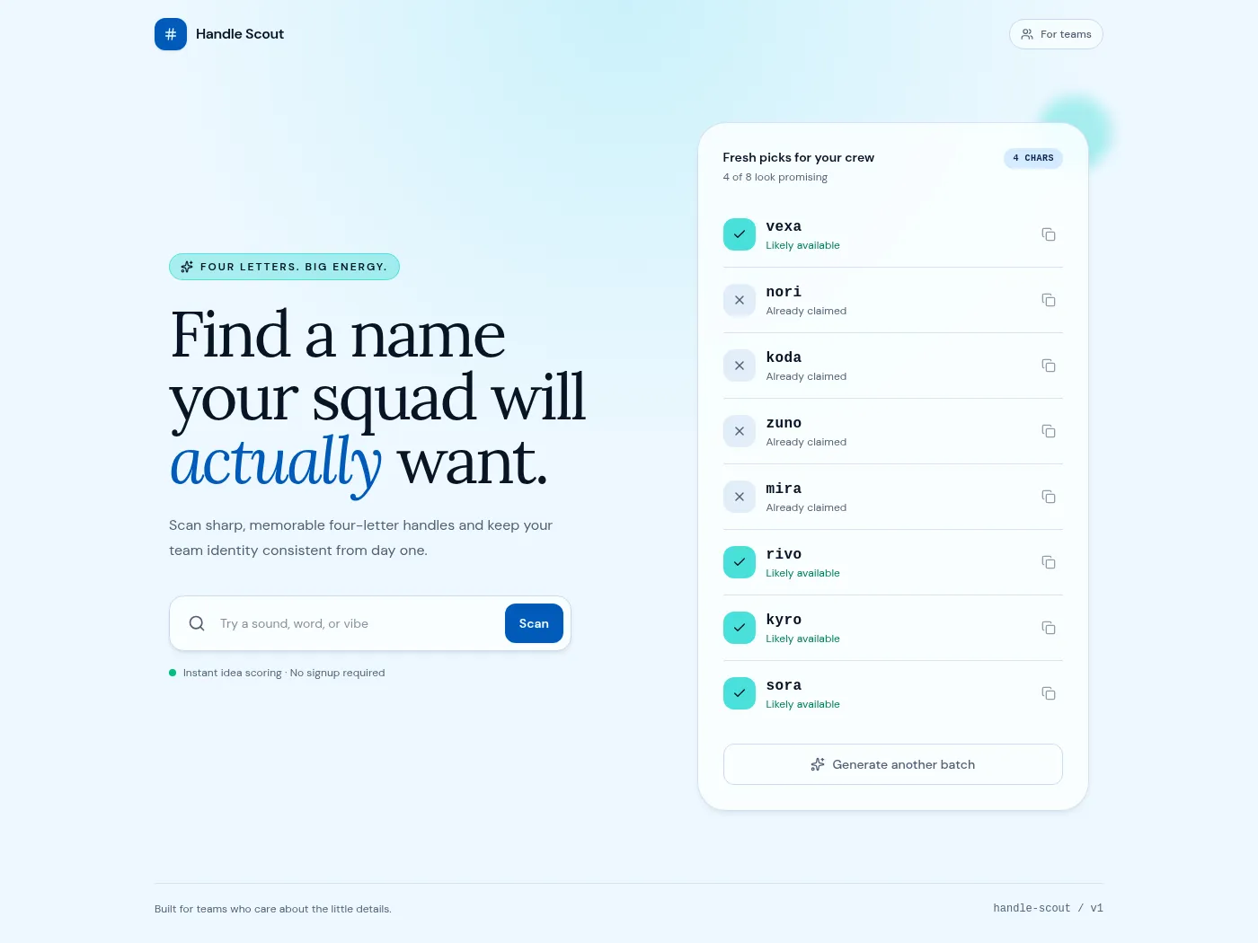 Discord Handle Finder