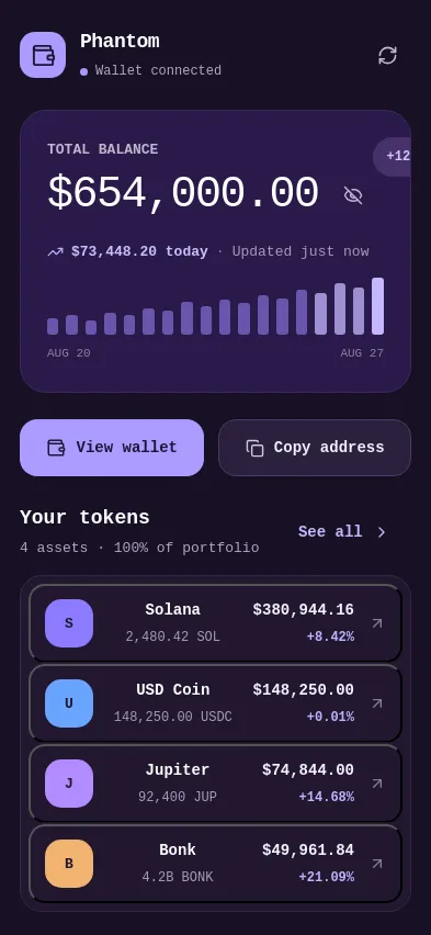 Phantom Wallet Viewer