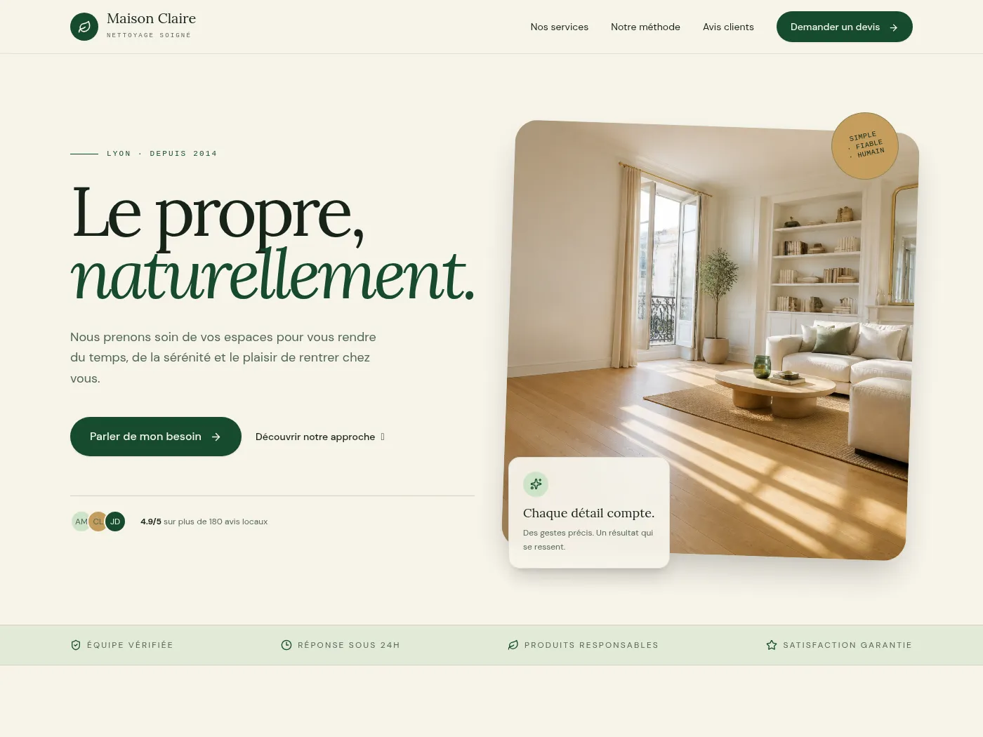 CleanPro Agency Site