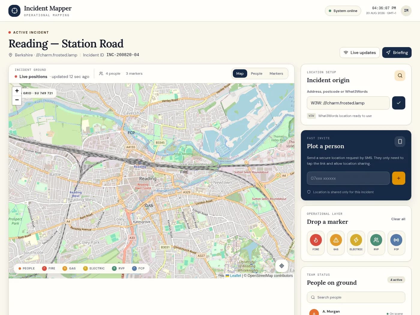 Incident Mapper