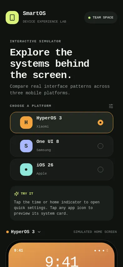 SmartOS Simulator