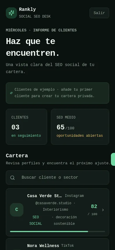SEO Social Manager