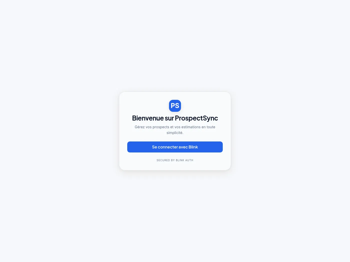 ProspectSync Estimation Suite