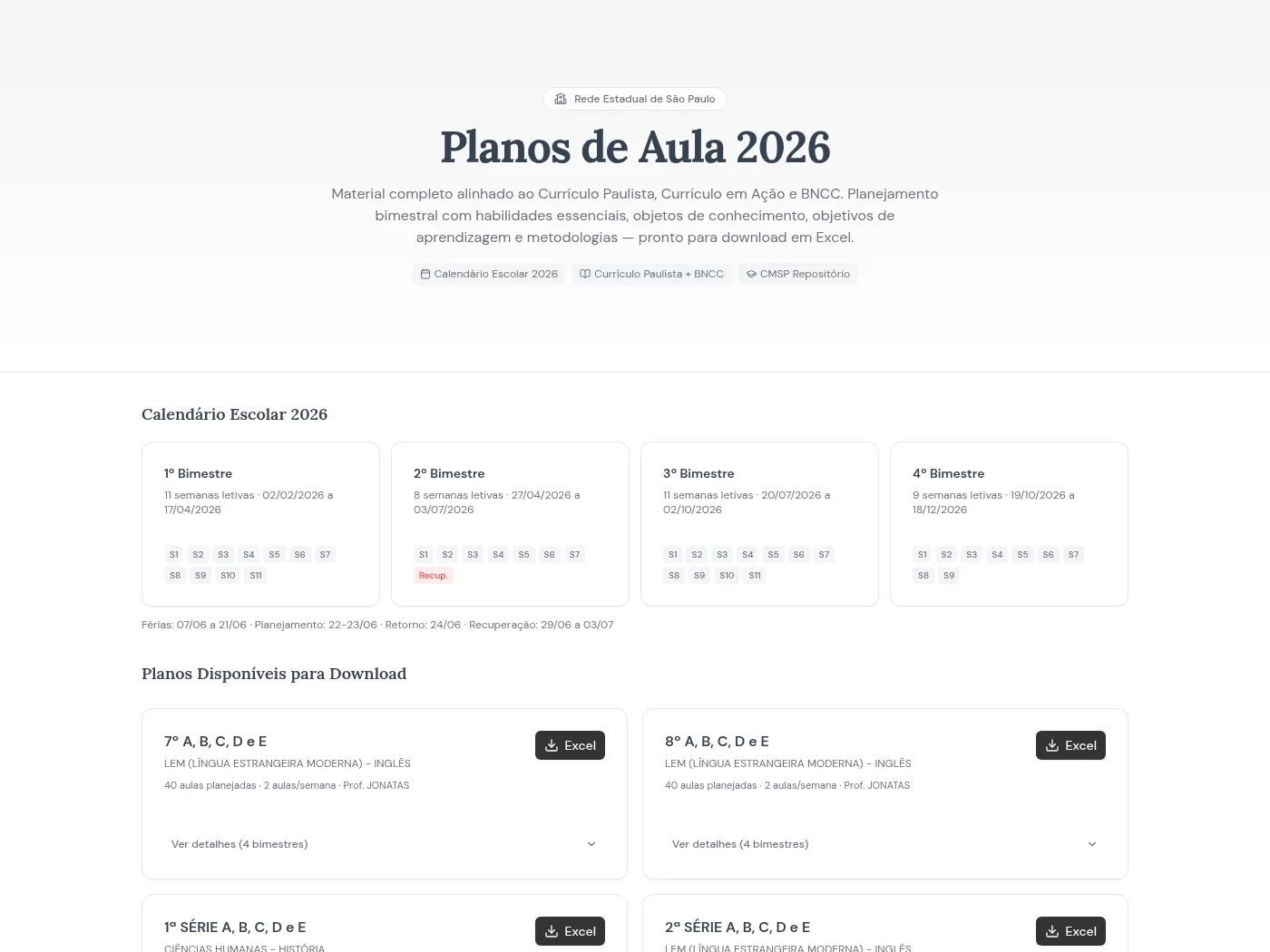 EduPlanner SP Material