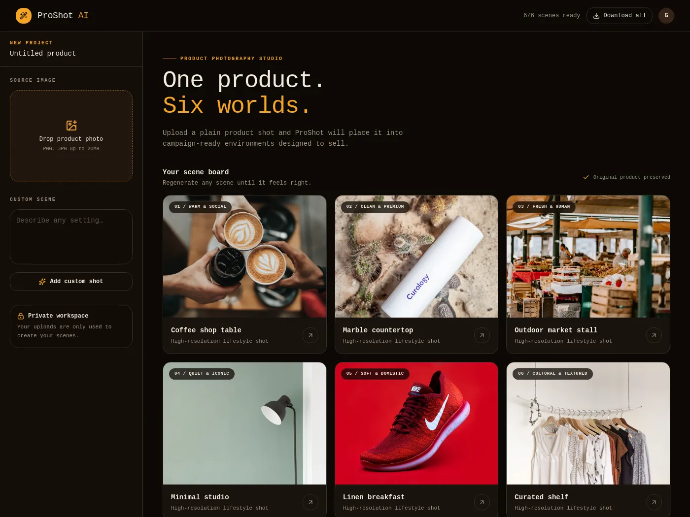 ProShot AI Studio