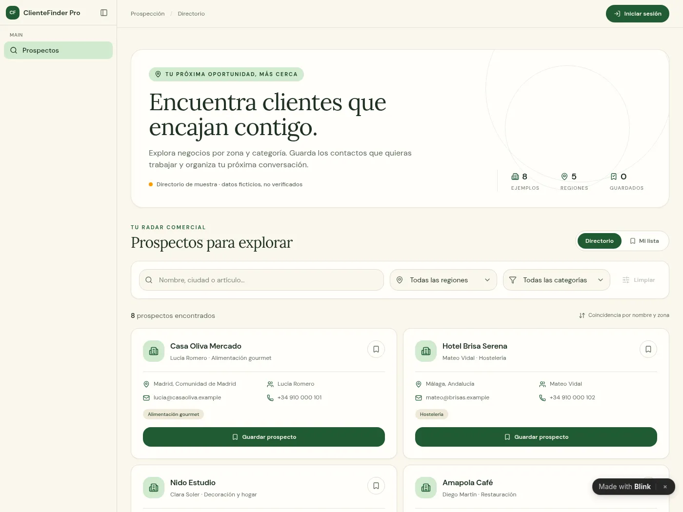 ClienteFinder Pro