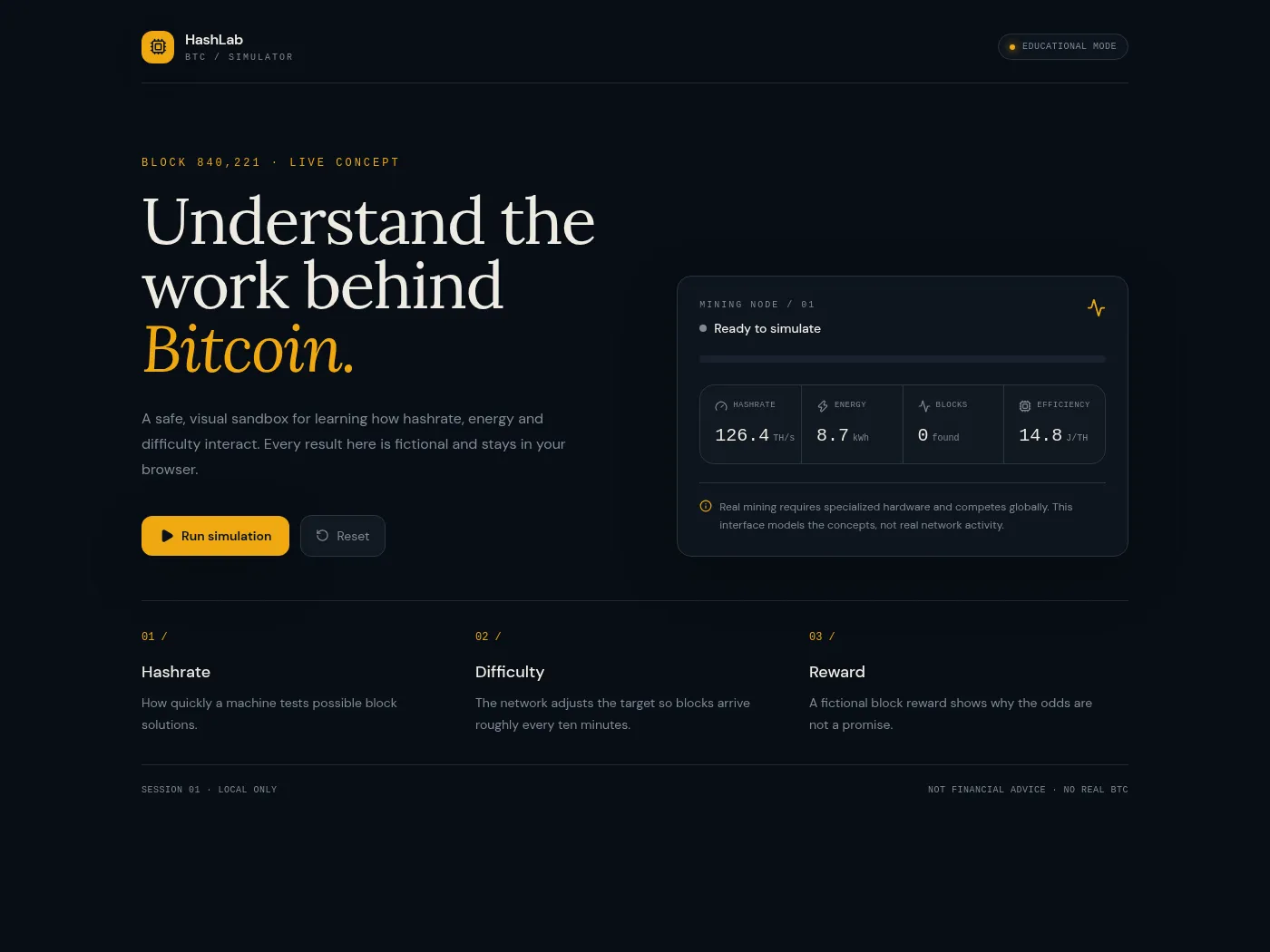 BTC Generator App