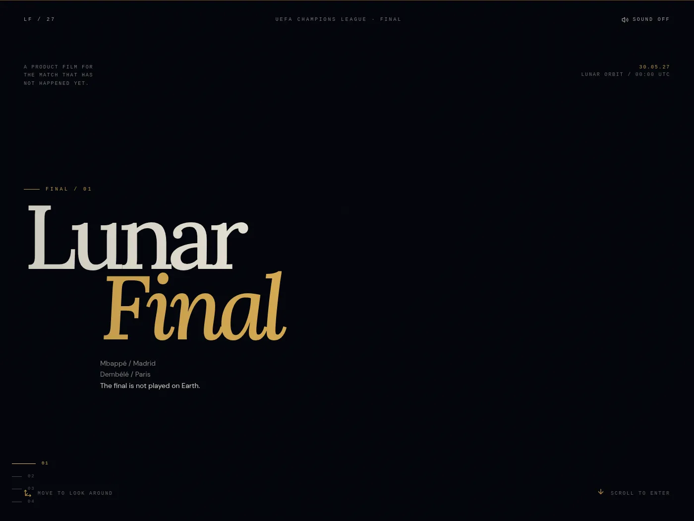 Lunar Final 3D Experience