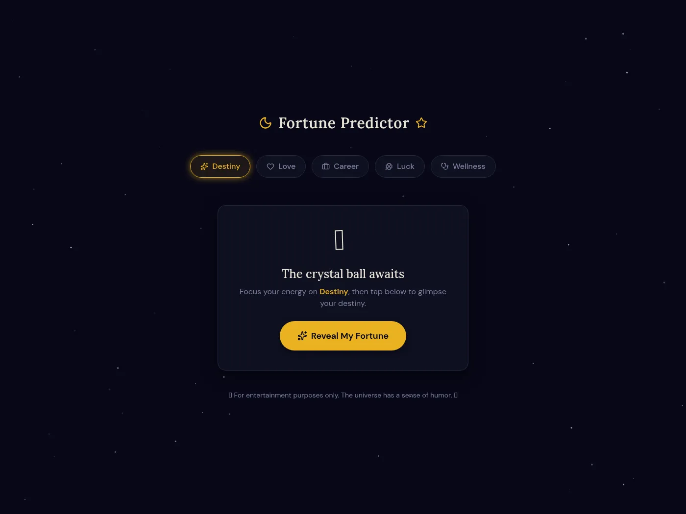 FortunePredictor