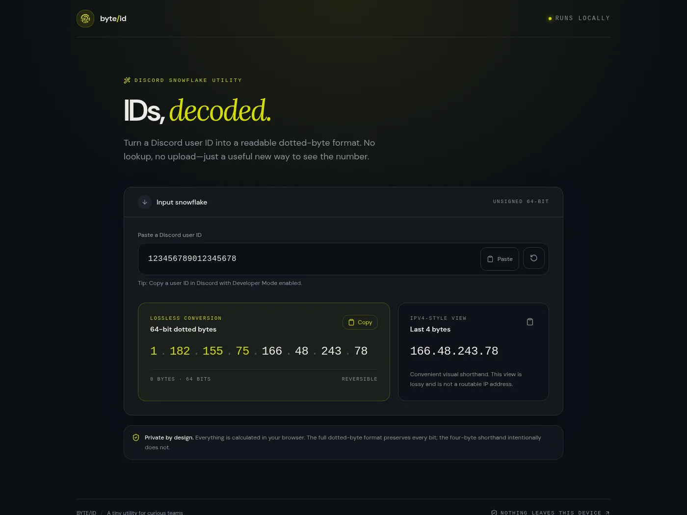 Discord ID Transformer
