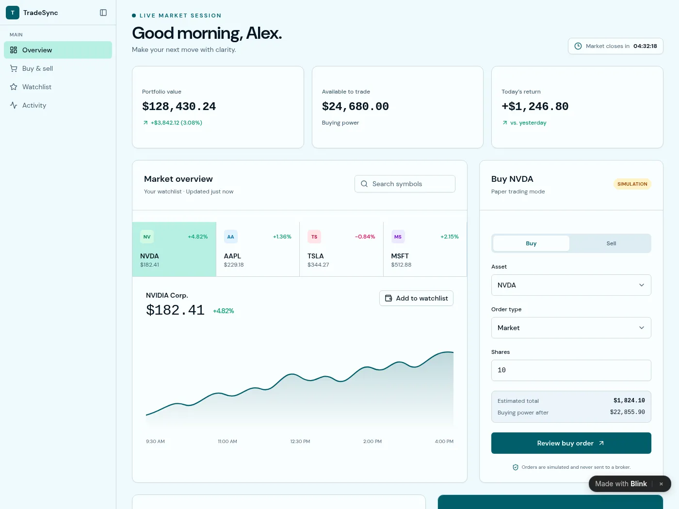 TradeSync Platform