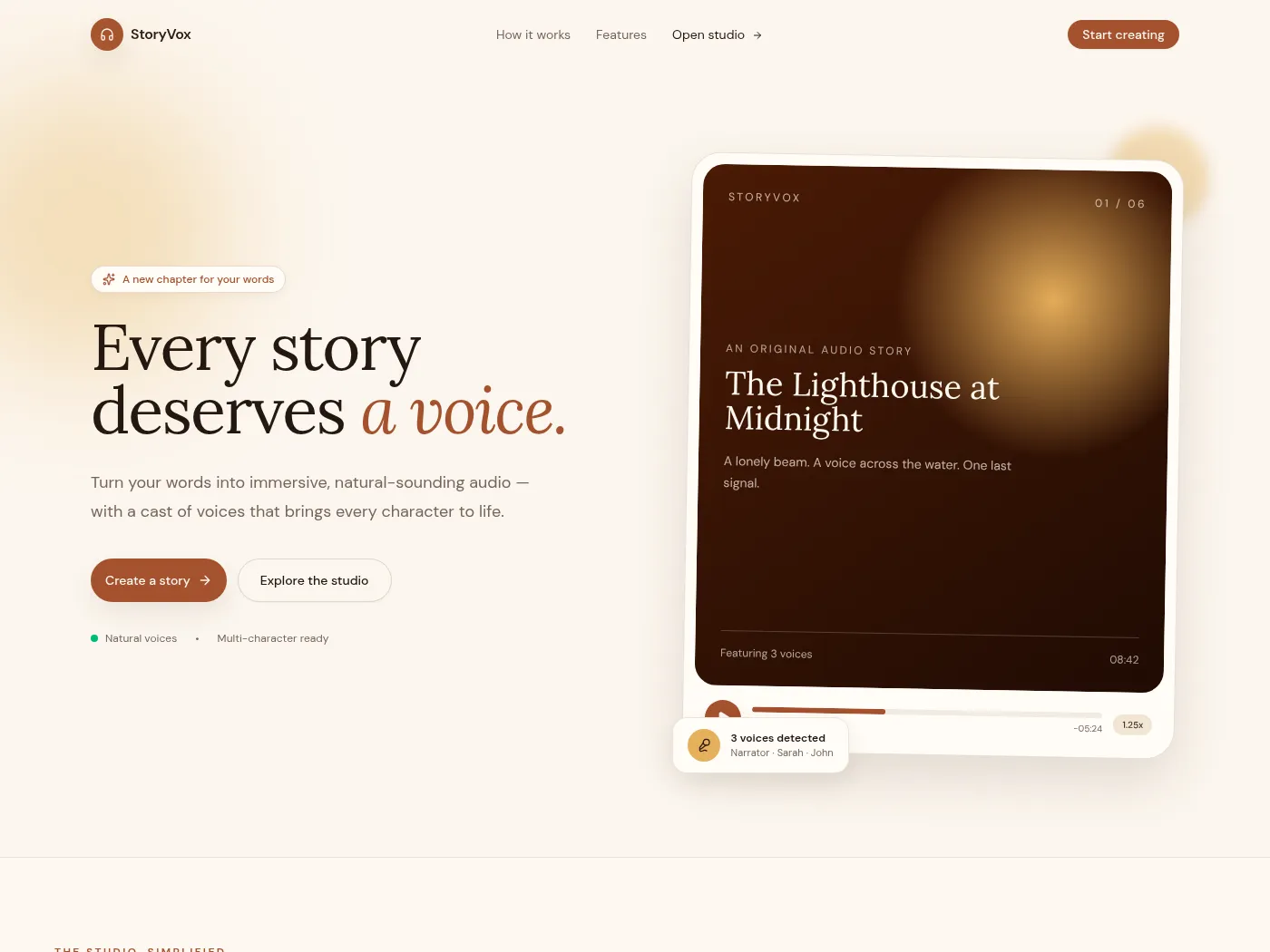 StoryVox AI Narrator