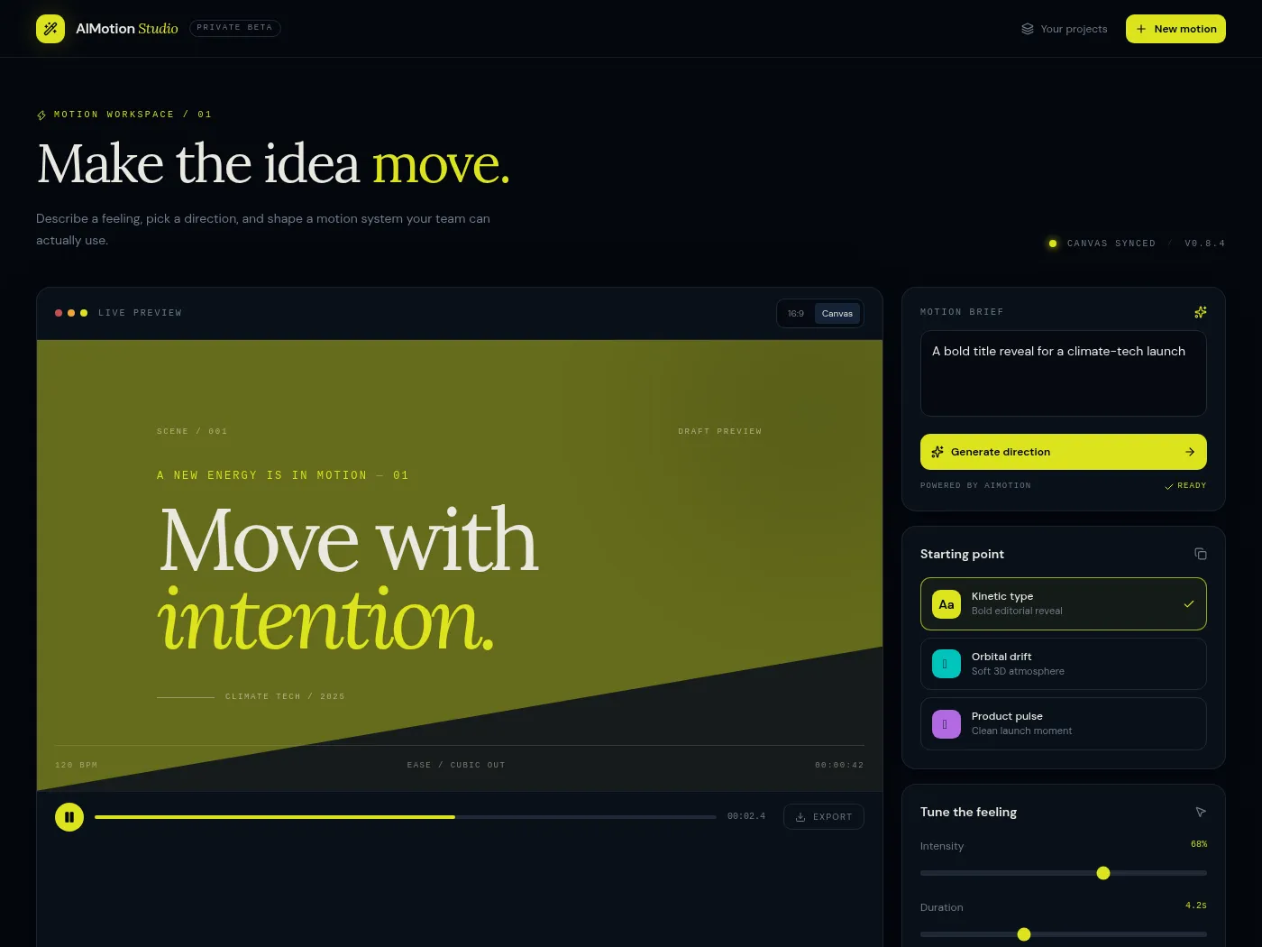 AIMotion Studio