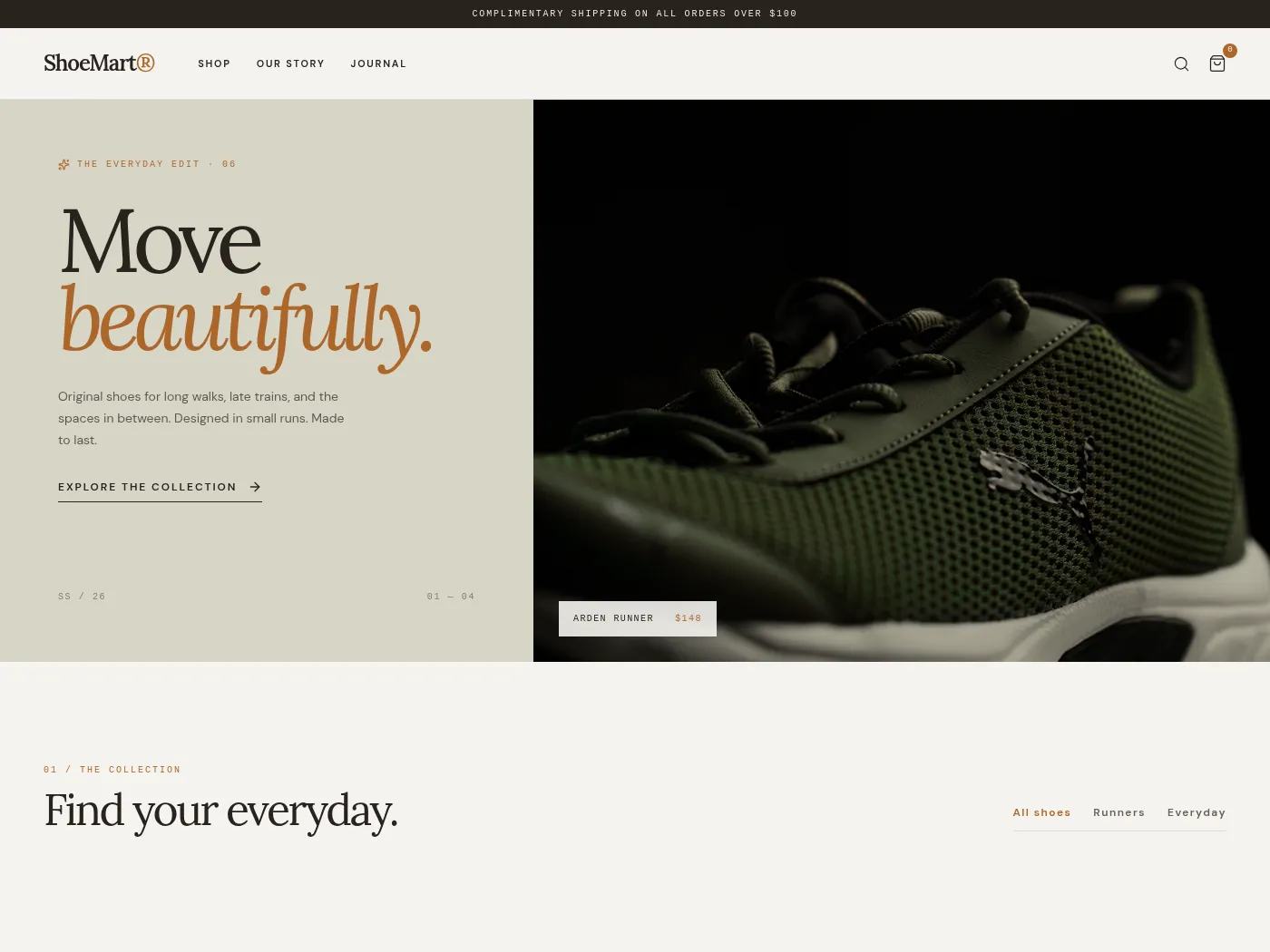 ShoeMart Online Store