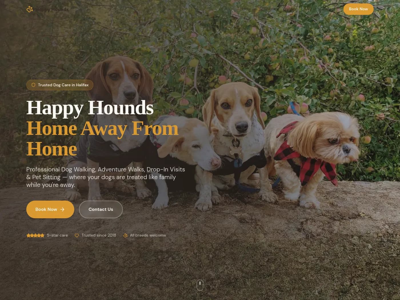 Happy Hounds Web Portal